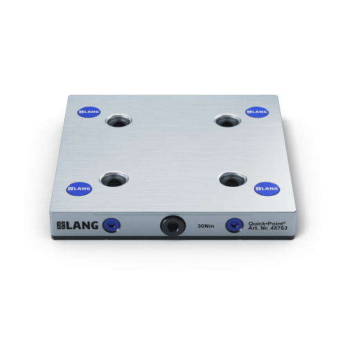 45575: Quick•Point® 96 Support Plate 156 x 156 x 27 mm | LANG Technik